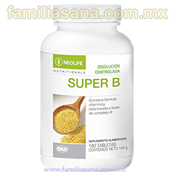 SUPER B - Producto GNLD para la nutrición y salud de la familia.
